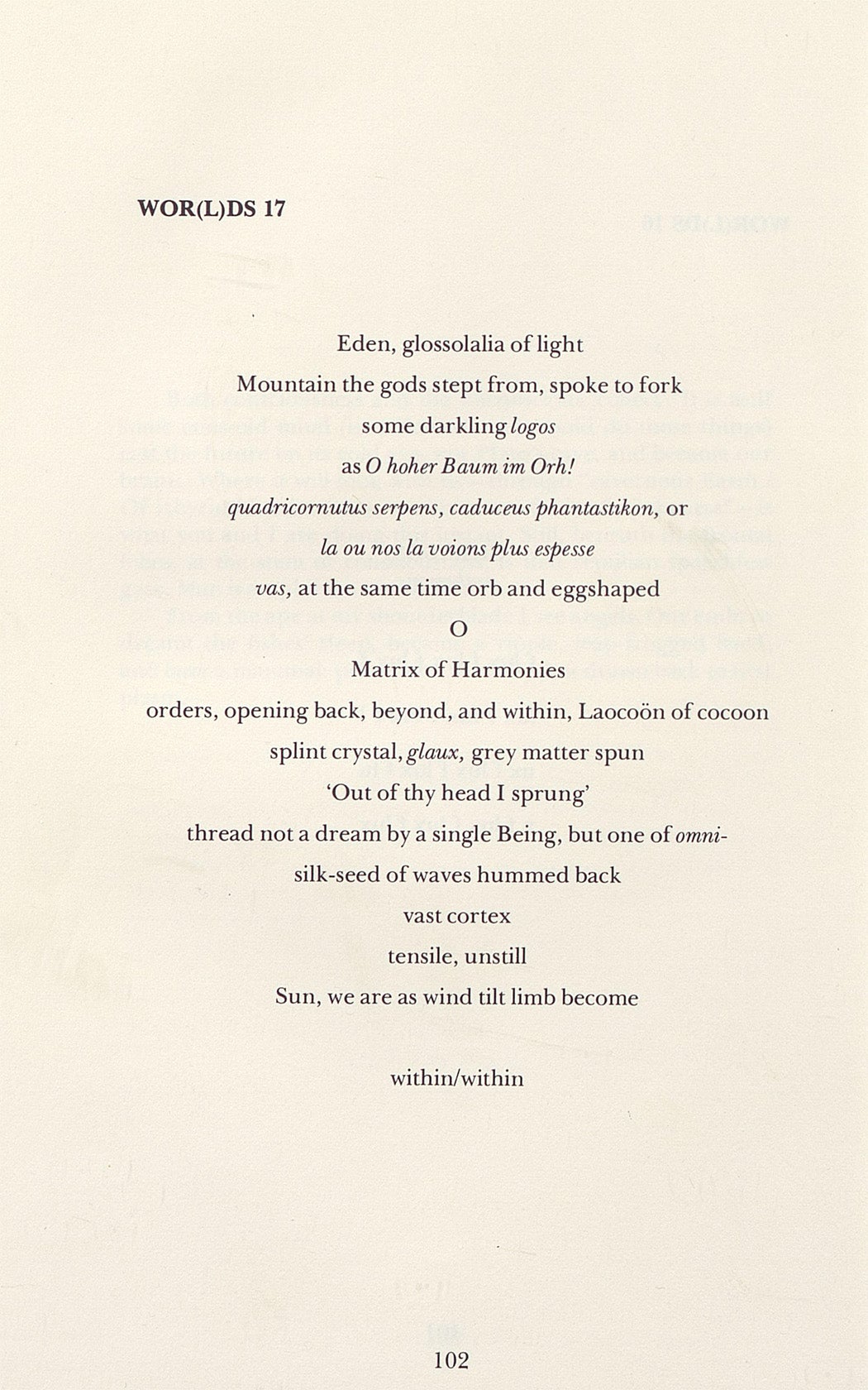 Lines of Poetry, Rows of Trees - JSTOR Daily