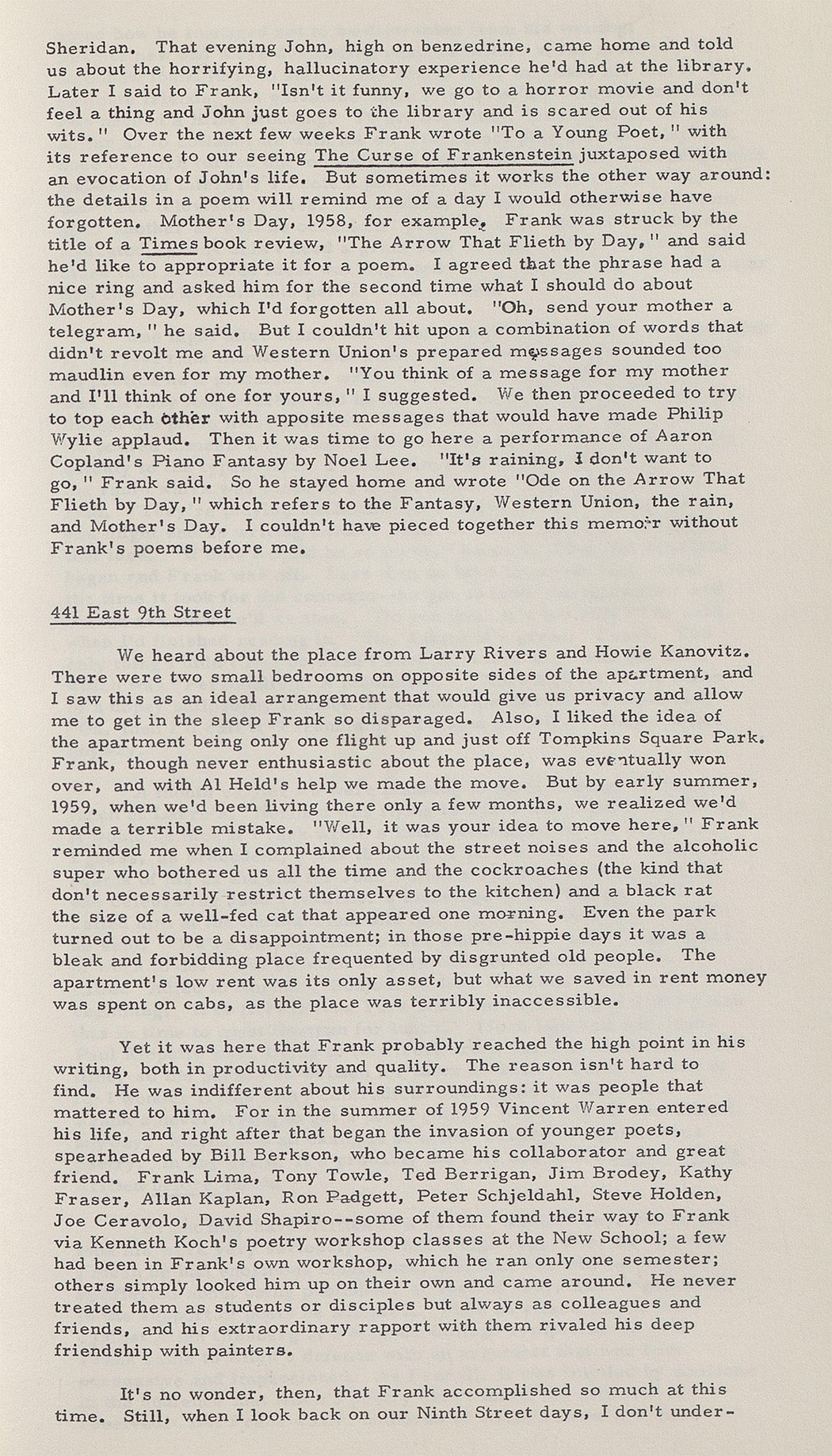12 Poems by Frank O’Hara - JSTOR Daily