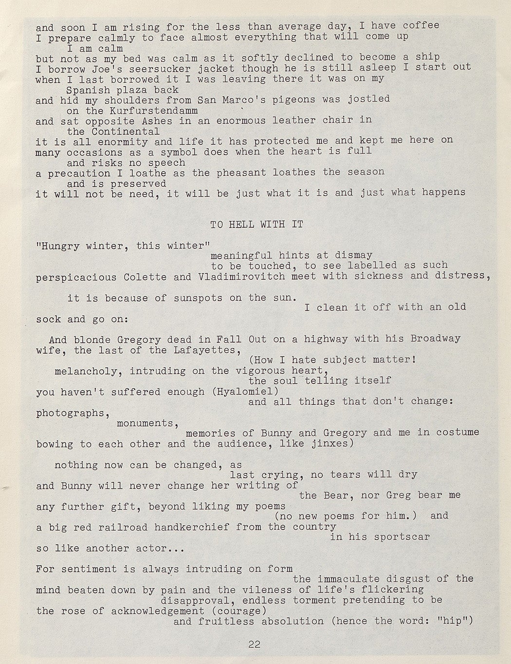 12 Poems by Frank O’Hara - JSTOR Daily